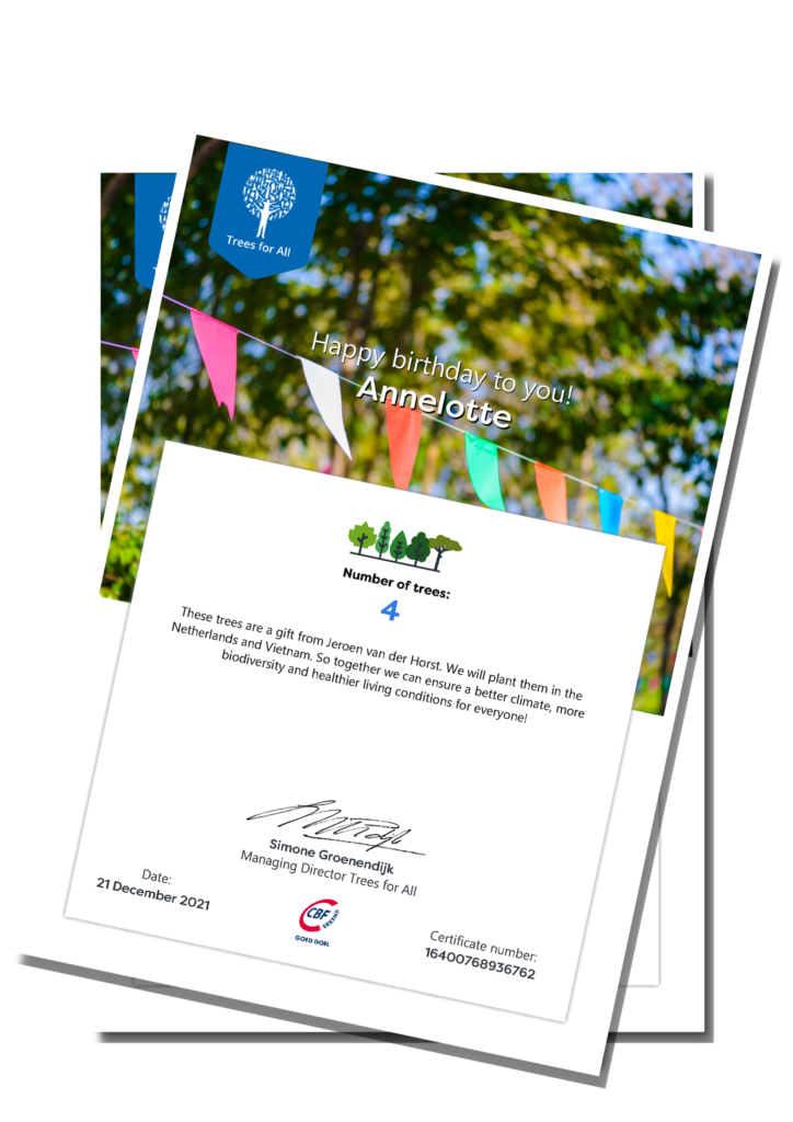 Gift a tree | A green and sustainable gift | Trees for All