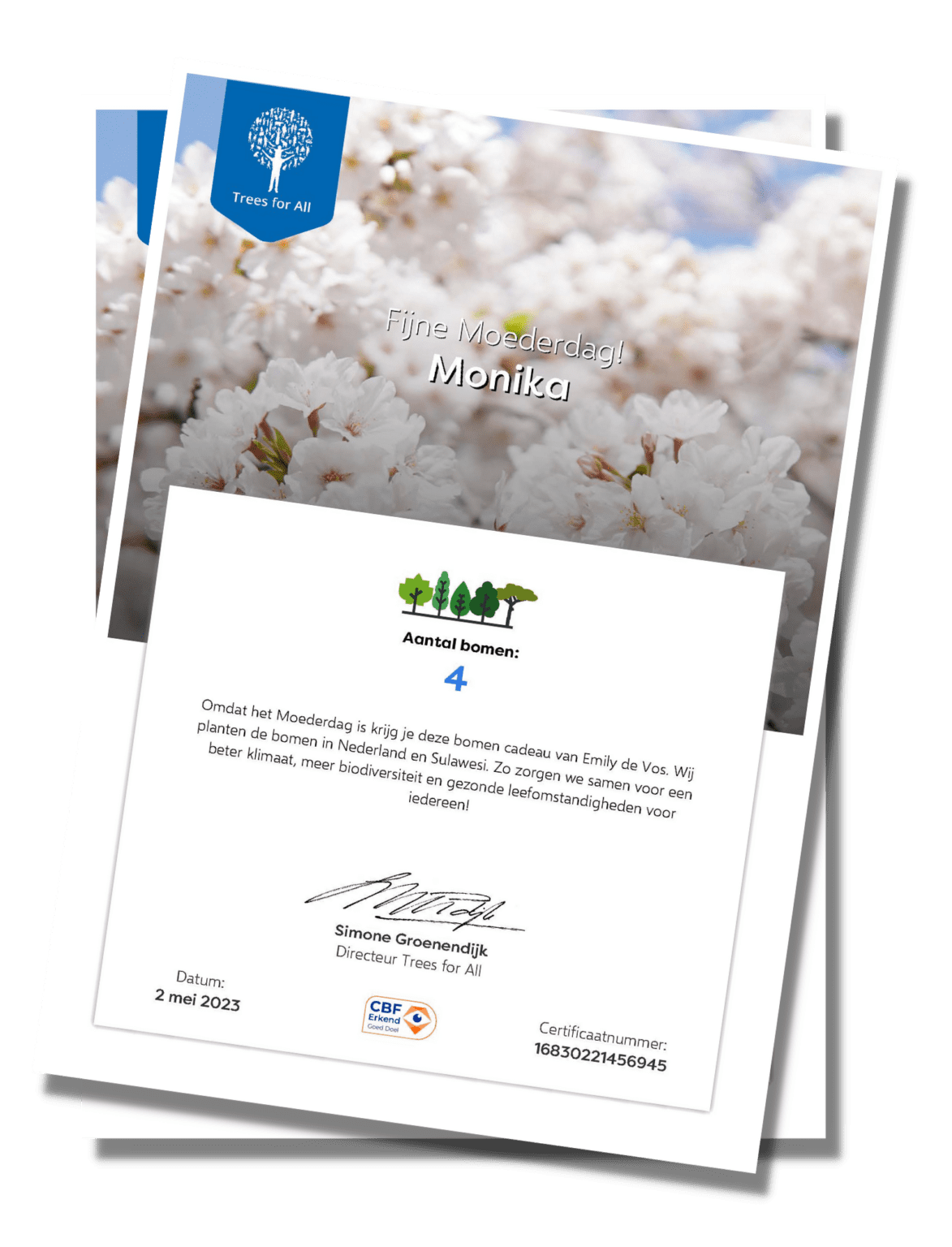 Geef een boom als Moederdagcadeau | Trees for All