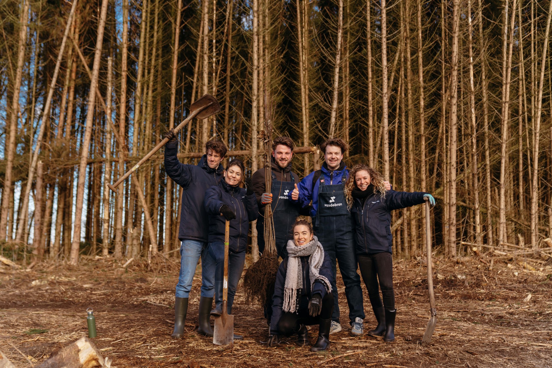 Vandebron is planting trees with Trees for All